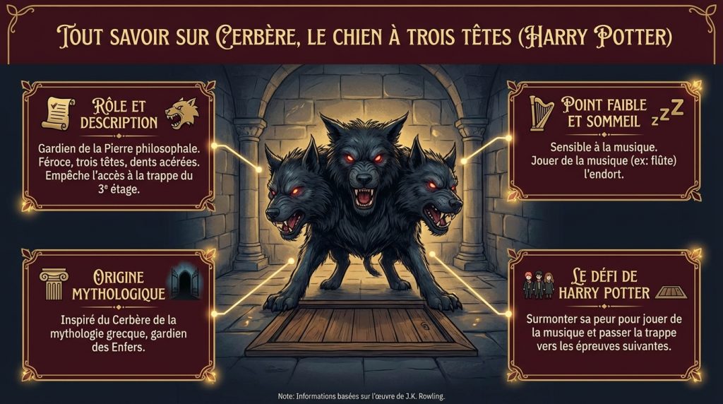 Tout savoir sur cerbère, le chien à trois têtes d’harry potter – Nova-tm